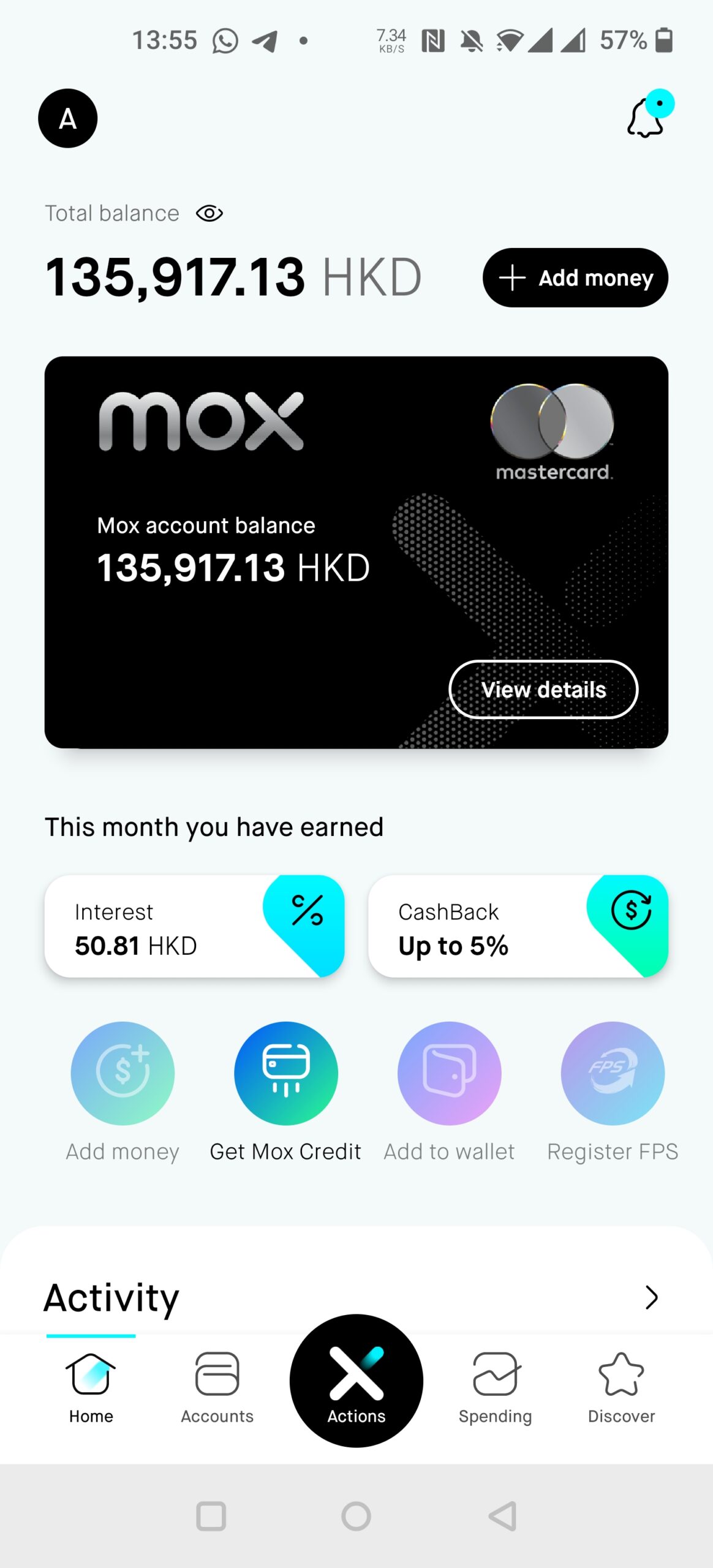 Mox Bank Invitation Code: Get 100HKD cash reward